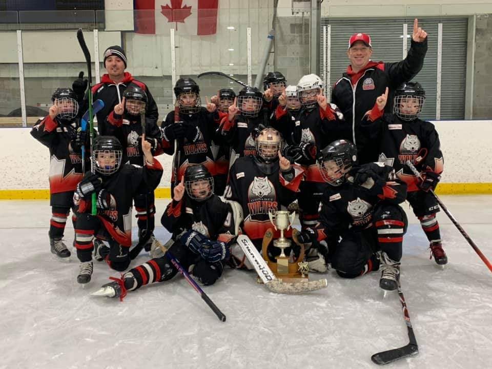 News > Novice Wolves Win A Finals (Otonabee Minor Hockey)